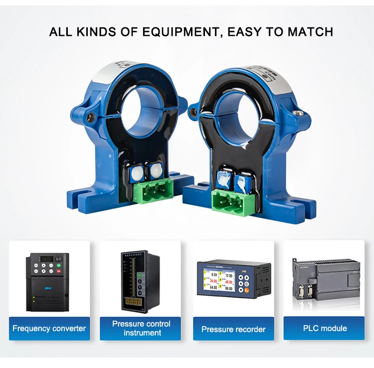 0-1500A Hall Sensor Current Sensor AC/DC Current Transducer Hall Effect ...