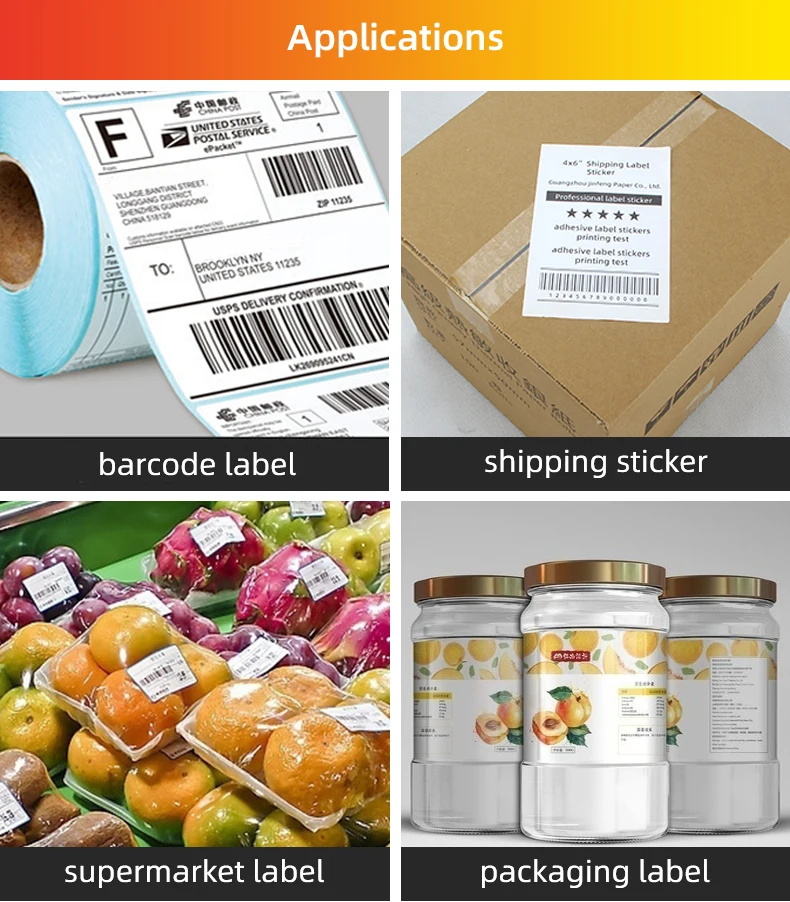 Custom Packaging Labeling Sheet A4 Inkjet Printing Matte White Self ...