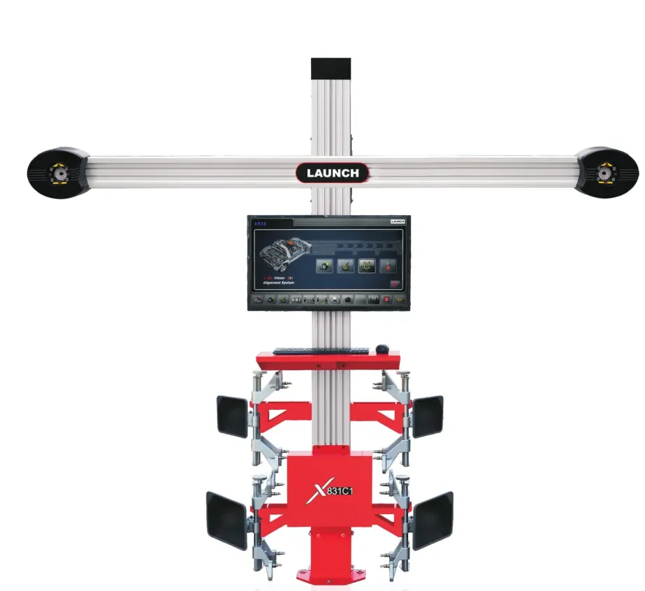 Launch X831seris 3d Wheel Aligner 4-post Car Alignment Lifts Platform ...