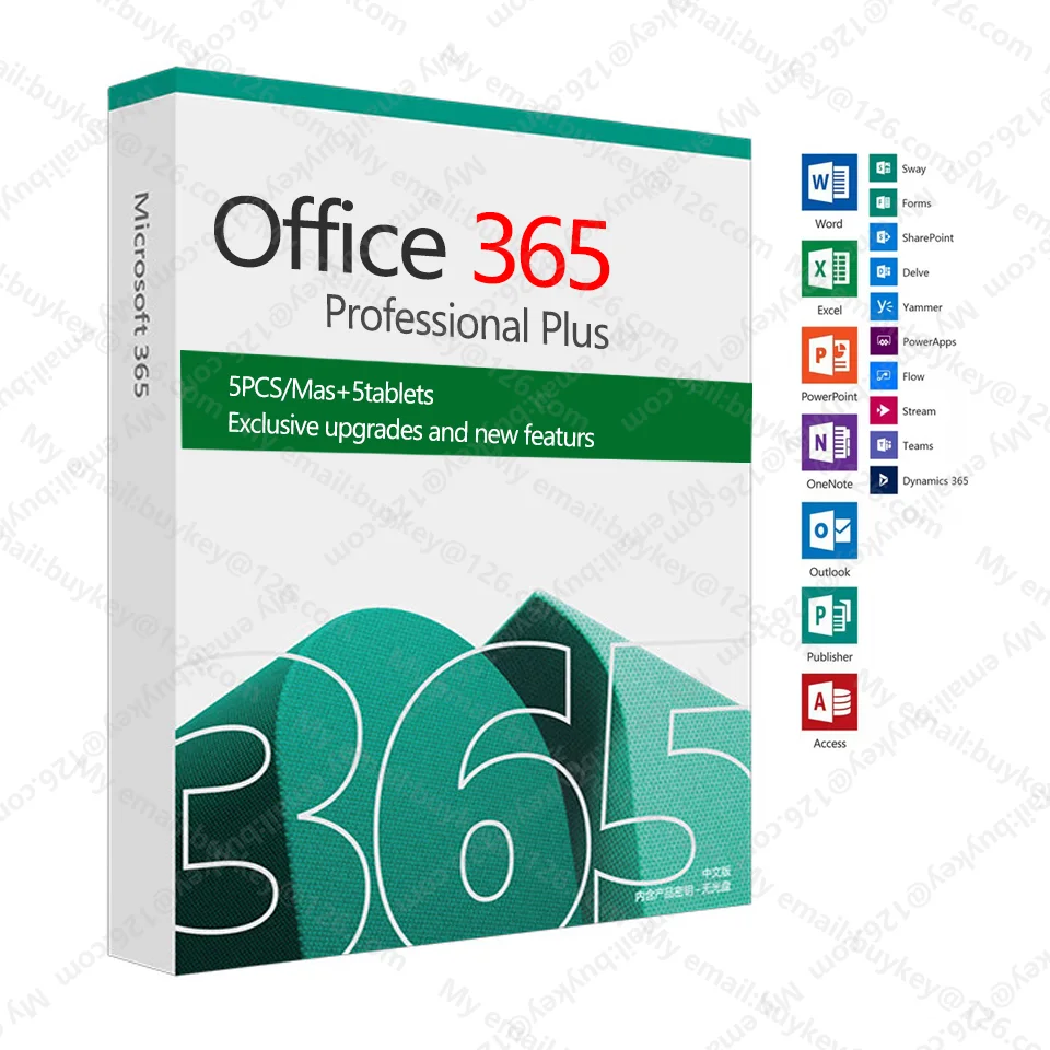 Office 365 Account+password Office 365 Pro Plus Keycard/ Office 365 ...