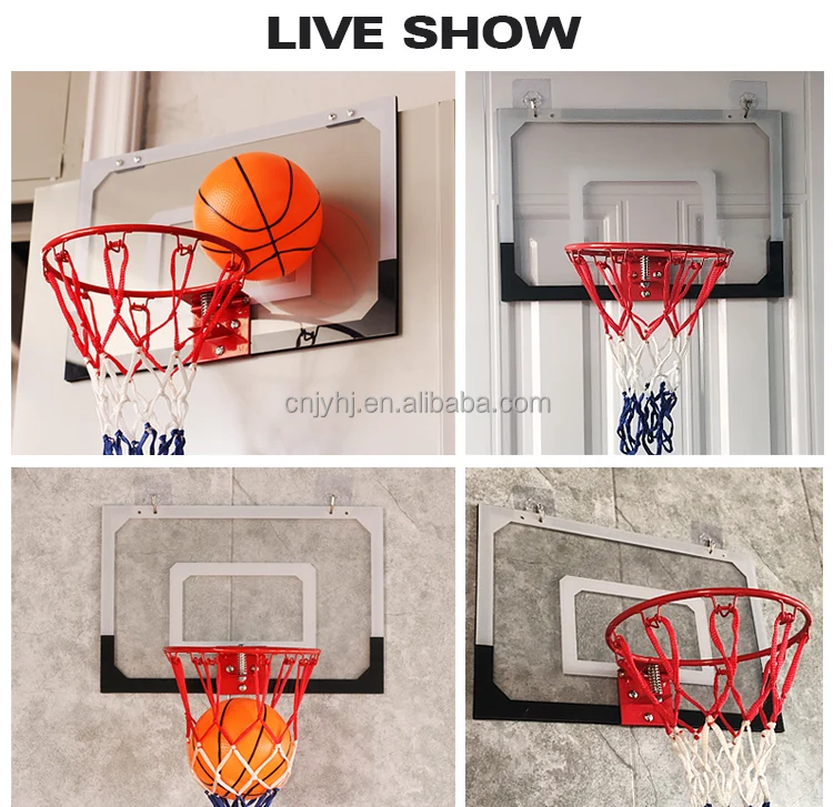 Adjustable Kids Mini Plastic Basketball Hoop Set - Buy Adjustable ...