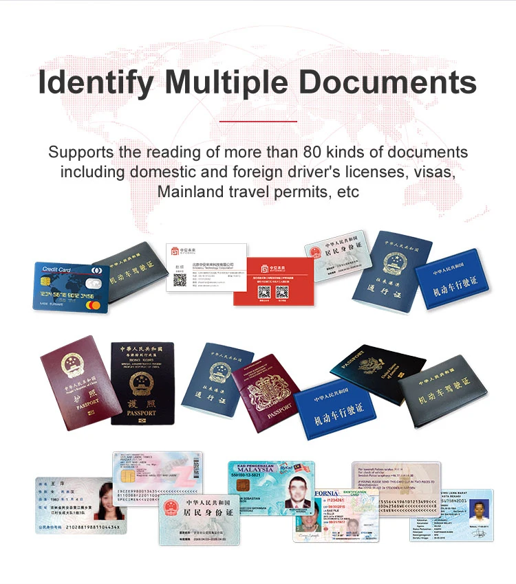 Support Reading Passport Card Reader Complied With Iso/iec 7816 ...