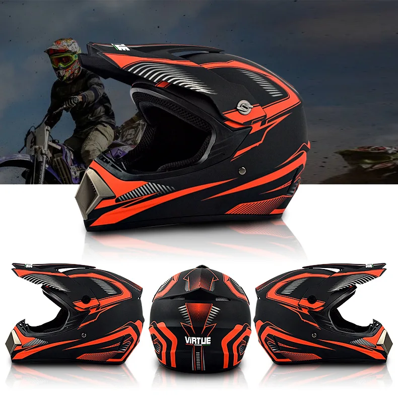 ABS Safety Helmet - Motorcycle Full Face Motocross Helmets