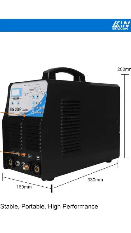 Tig-200 Electric Stainless Steel Aluminum Tig Welding Machine - Buy ...