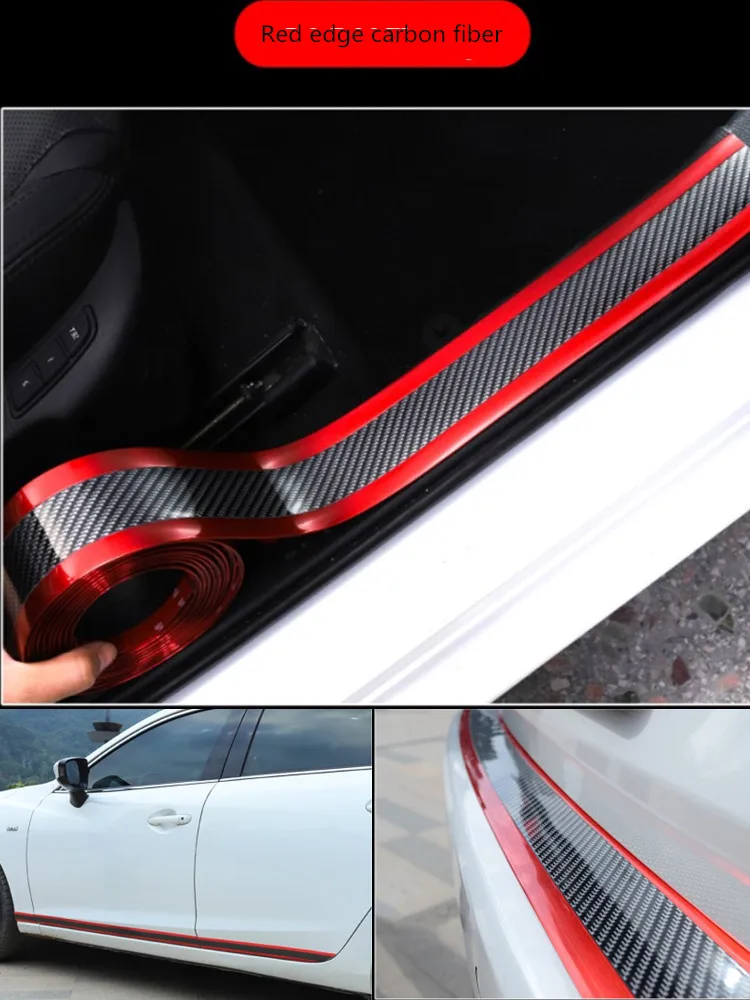 5D Carbon Fiber Car Anti Scratch Protector Tape Sticker