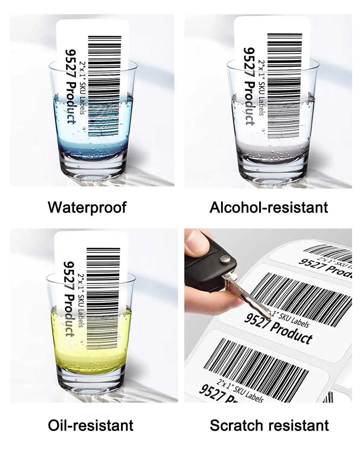 Factory Price White Matte Vinyl Film Synthesis Paper Pp Label For ...