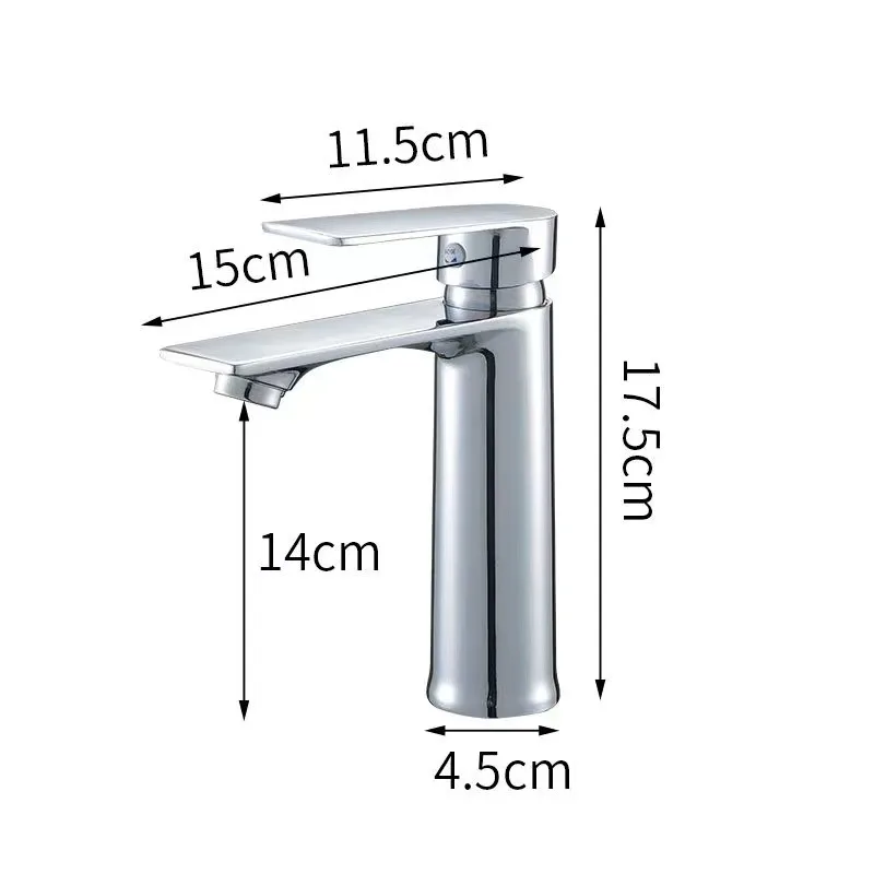 Wall Mounted Concealed Basin Taps Mixer Face Basin Single Handle Brass ...