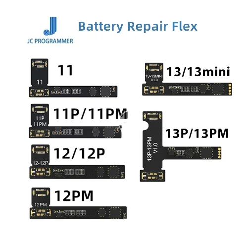 Jcid Original Battery Repair Flex For Iphone 11 12 13 14 14 Pro 14 Pro ...