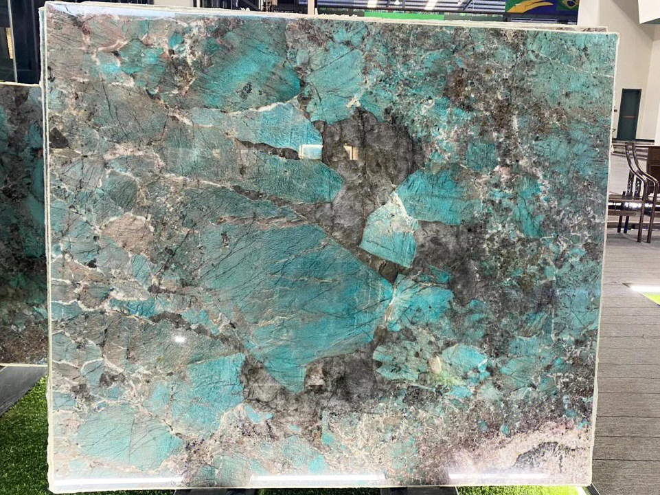 Amazonia Green Marble Walling Slab Luxury Brazil Rain Forest Kitchen ...