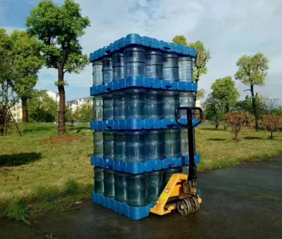 Bottled Water Pallet Buckets 5 Gallon Water Bottle Stackable 19 Liter ...