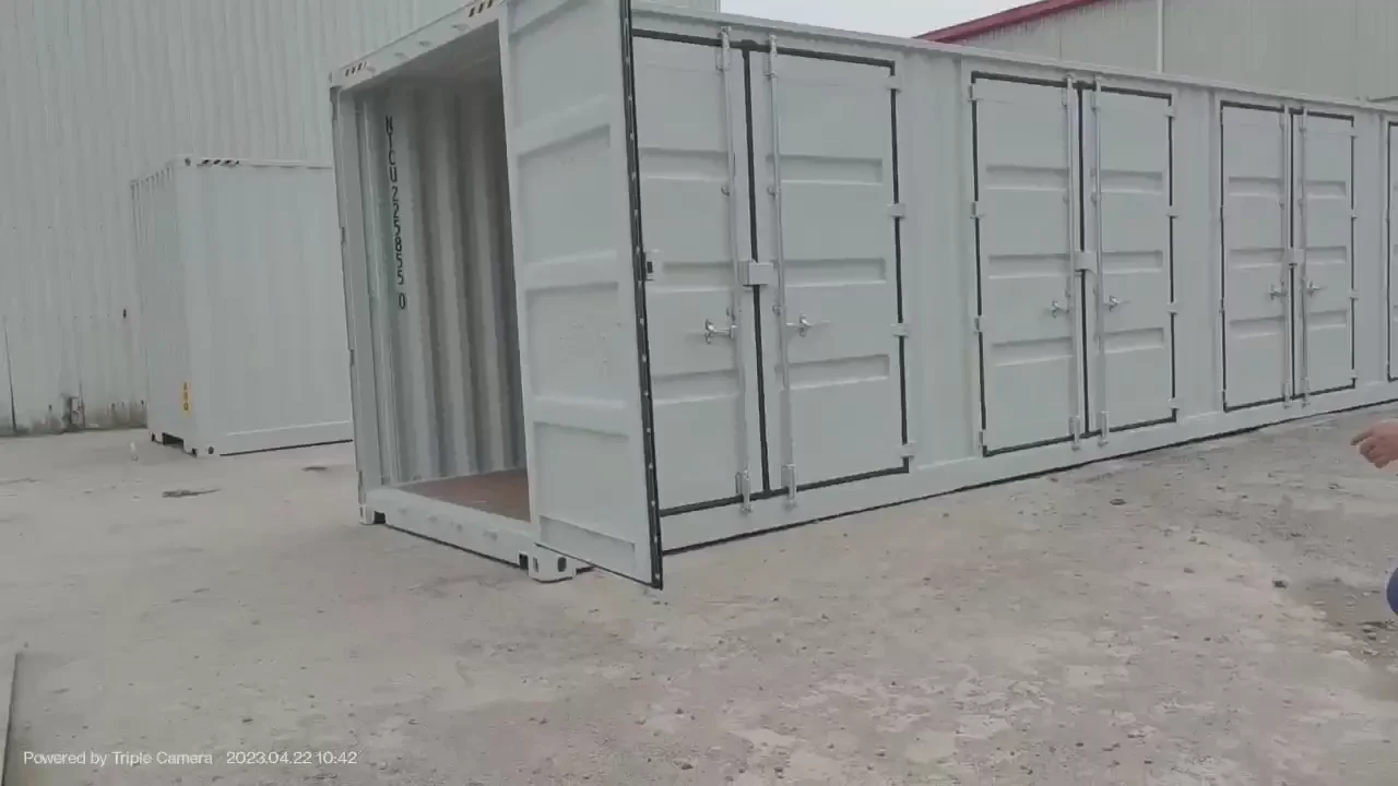 Multi Side Door Open Portable Storage Units 40 Foot 40 Ft 40ft 4 Door ...