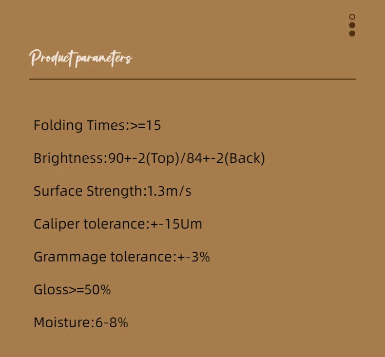 IPSUN STARSPARK BRAND FBB Folding Box Board - Durable & Versatile