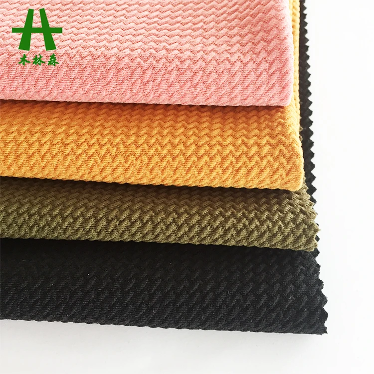 Mulinsen Textile Polyester Spandex Jacquard Bullet Fabric 4 Way Stretch ...