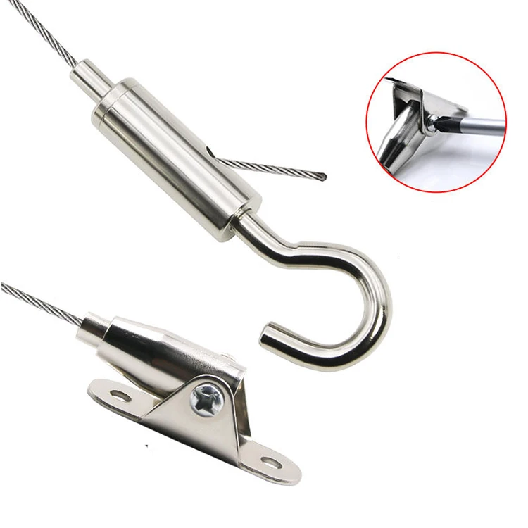 Looping Cable Gripper Lighting Ceiling Mounting Cable Gripper Stainless ...