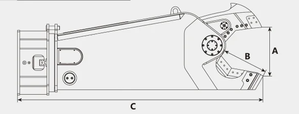 Hydraulic Shears for Excavators - Efficient Scrap Metal Processing