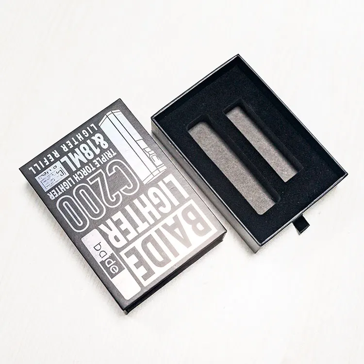 Small Cigar Ashtray And Lighter Packaging Box Cigar Gift Box Ashtray ...