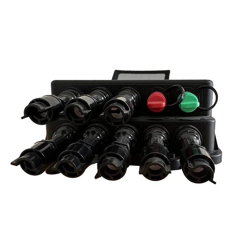 10 Port 1x9 Fiber Optic Splitter Box - IP68 Waterproof