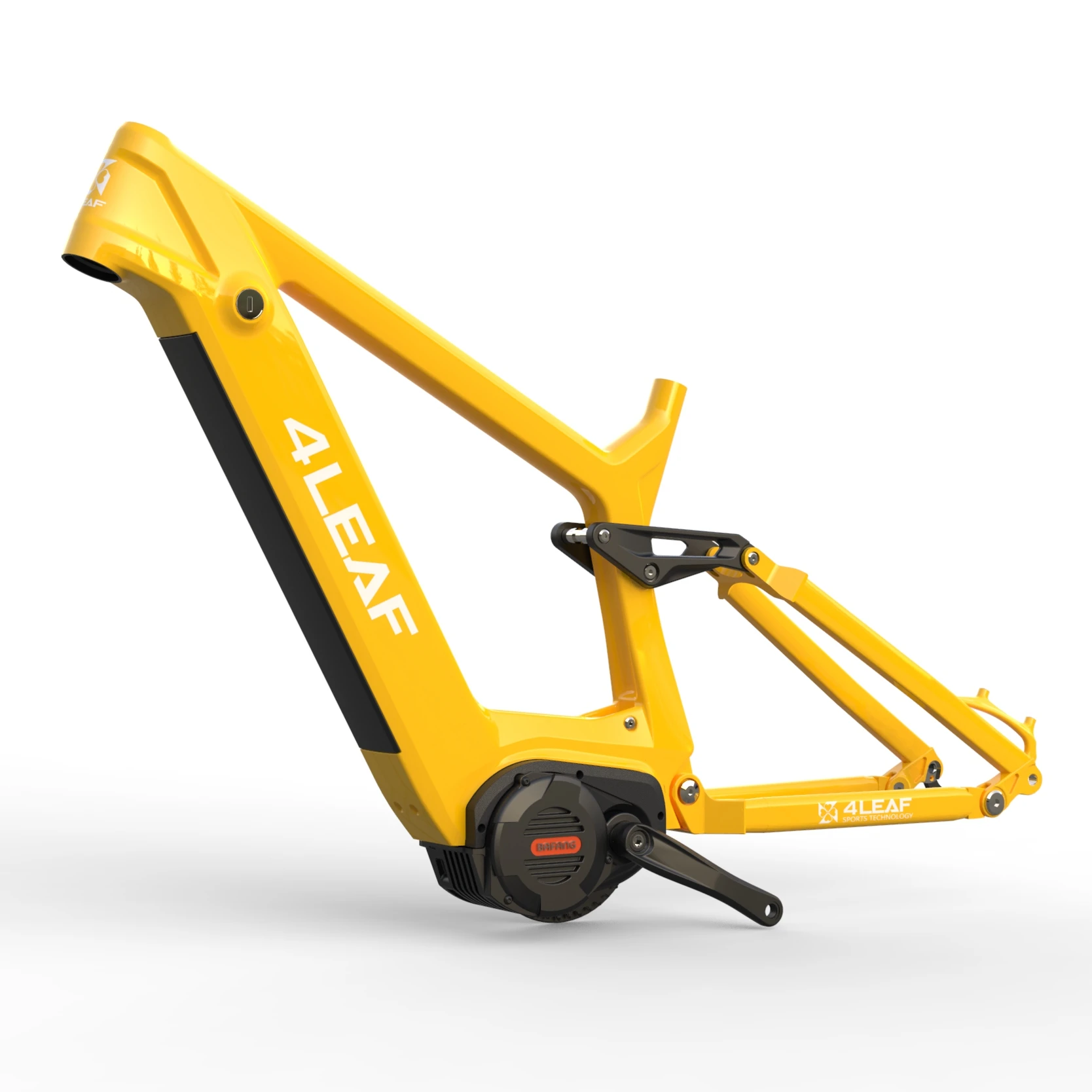 ULTRA Carbon Fiber Ebike Frame Bafang G510 M620 M600 Frame MTB 29'' Full Suspension Emtb Frame ...