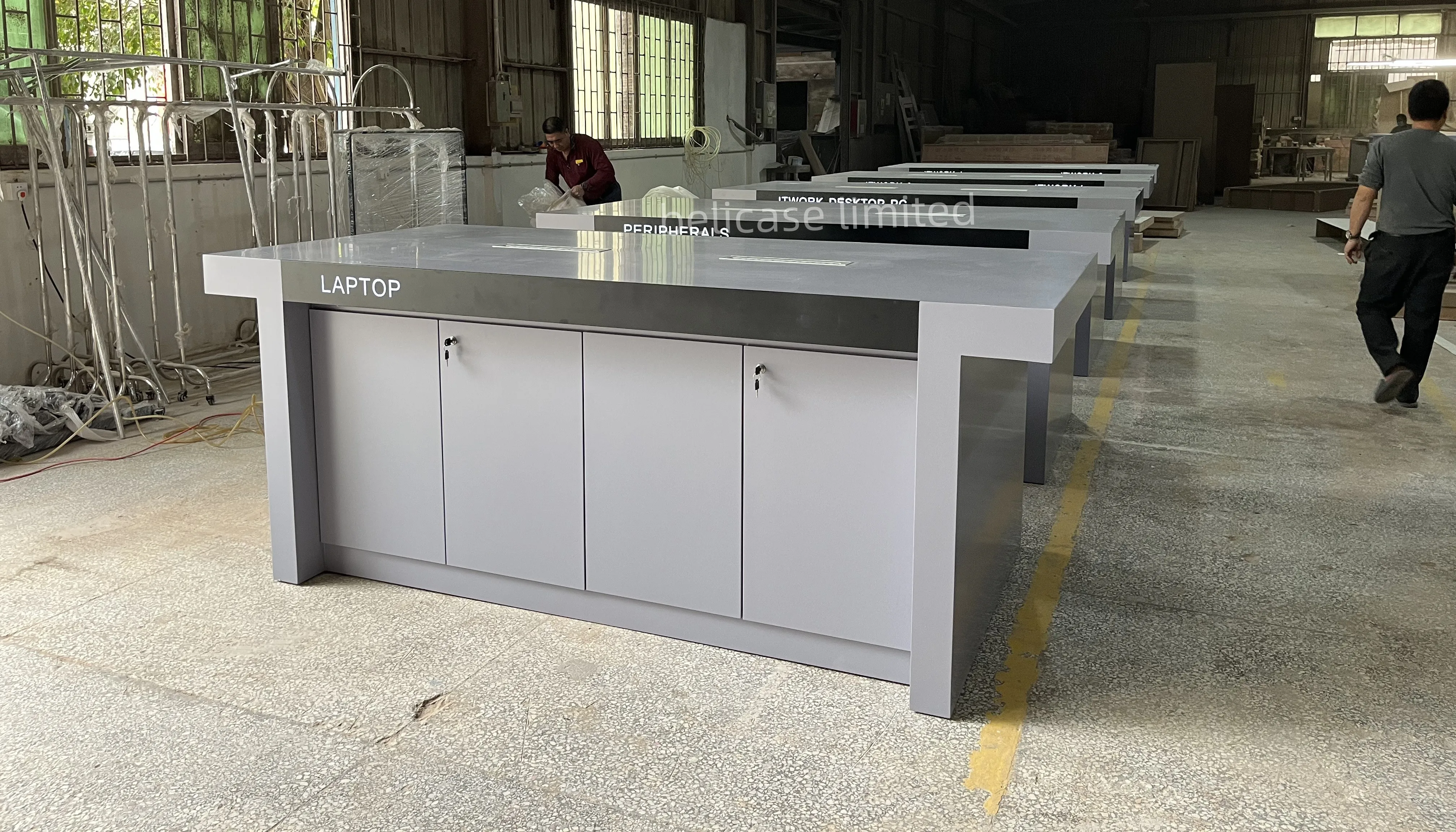 Modern Computer Shop Interior Design Pc Store Fixtures Retail Laptop ...