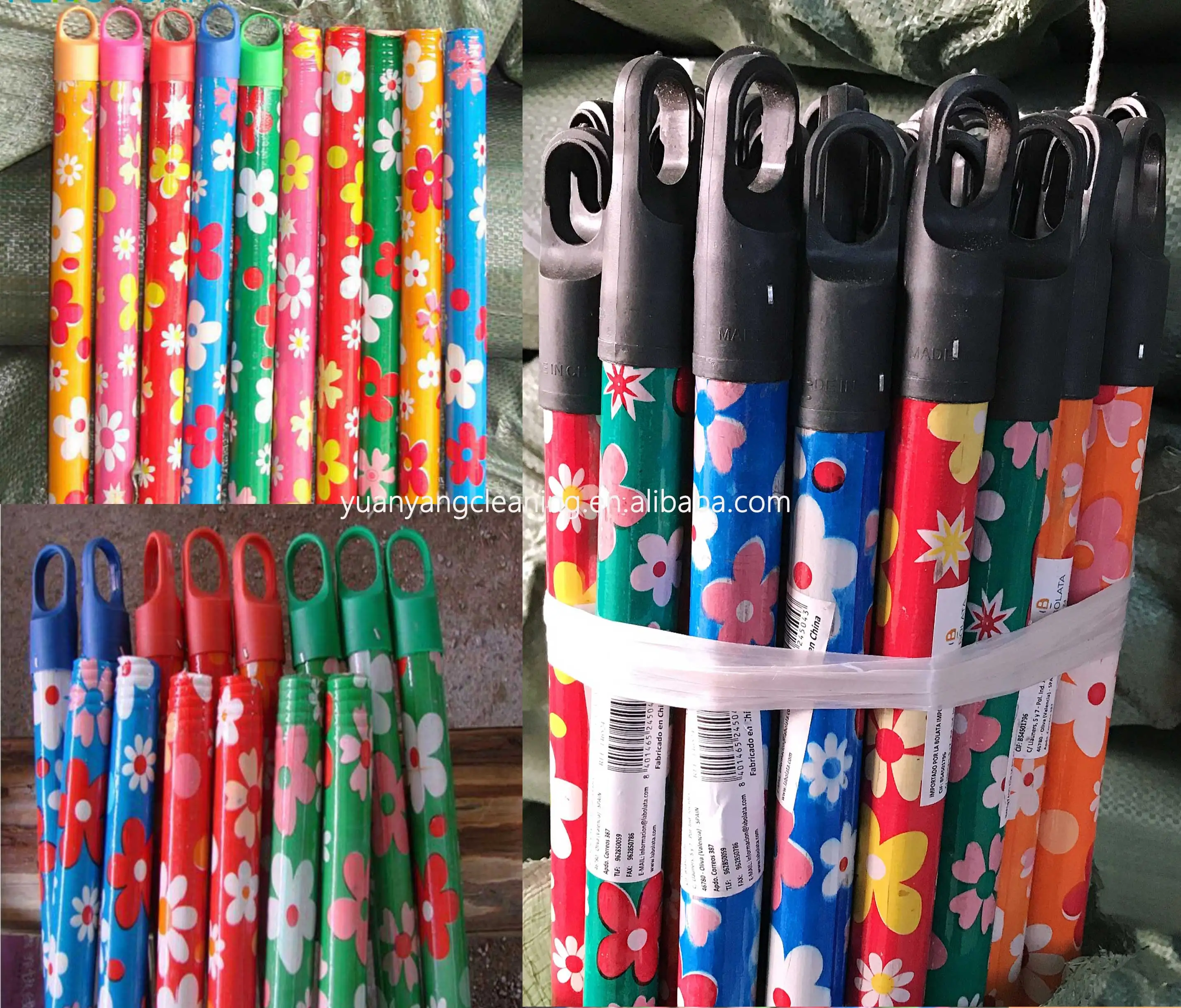 Wholesale Pvc Wooden Circular Jumbo Broom Stick Square Supplier In ...