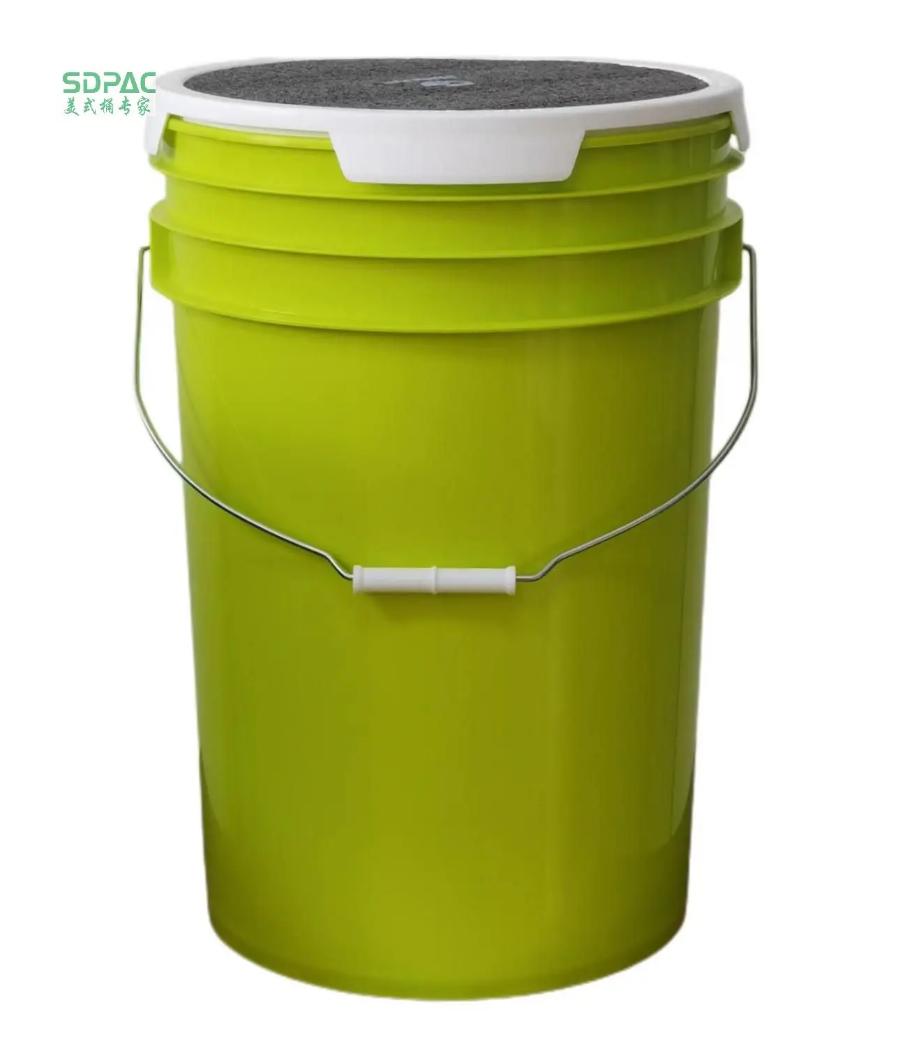 6 Gallon Ball Bucket With Seat Cushion Lid - Buy 6 Gallon Padded Bucket ...