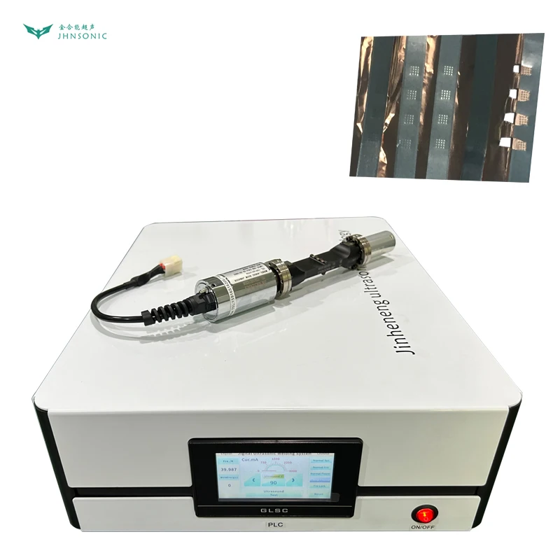 40KHz Cnc Ultrasonic Spot Welding Machine Welding of Copper Aluminum ...