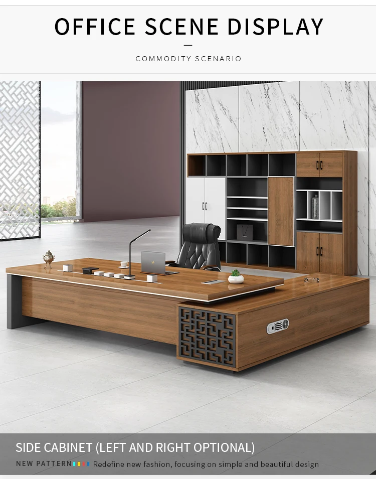 LBZ-01 Desk Table - Modern Office Furniture for Bosses