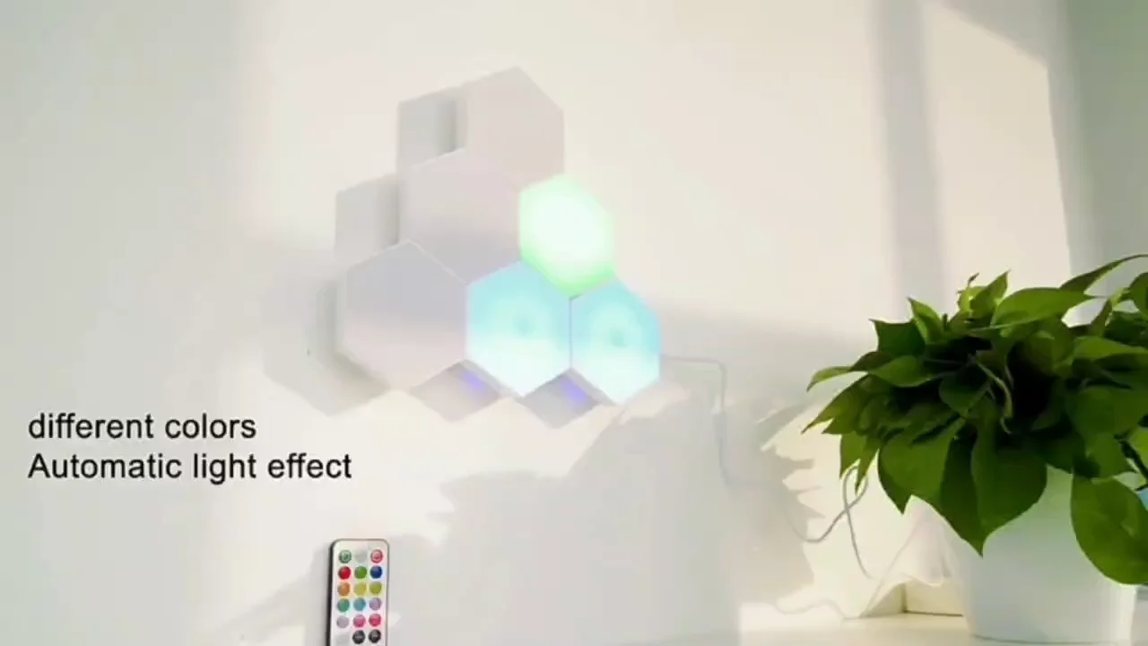 Cl Lighting Oem Odm Smart Control Multi Color Diy Rgbic Hexagonal ...