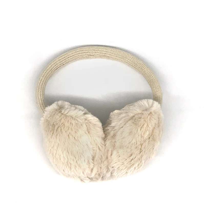 Popular Light Camel Plush Style Ears Protection Earmuffs Anti-freezing ...