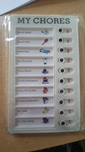 Multi-purpose Wall Hanging Checklist Memo Adjustable My Chores Checklist Board Home Wall School ...