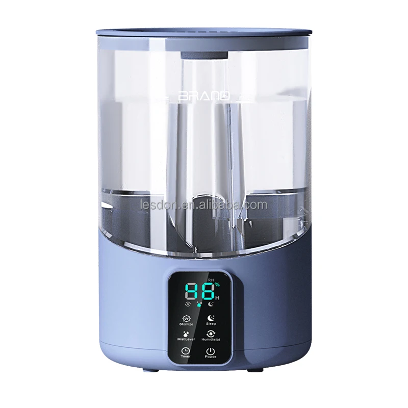 Oem Color Change 3l Transparent Water Tank Nano Ultrasonic Humidifier ...