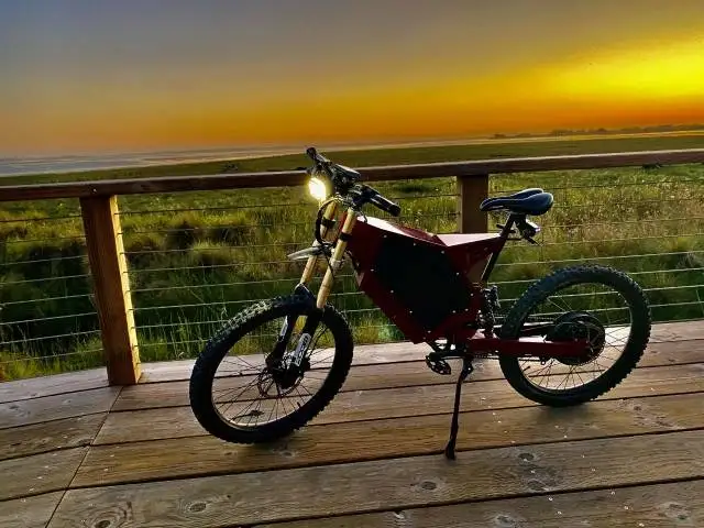 Cycling enduro electric bike off road stealth bomber ebike