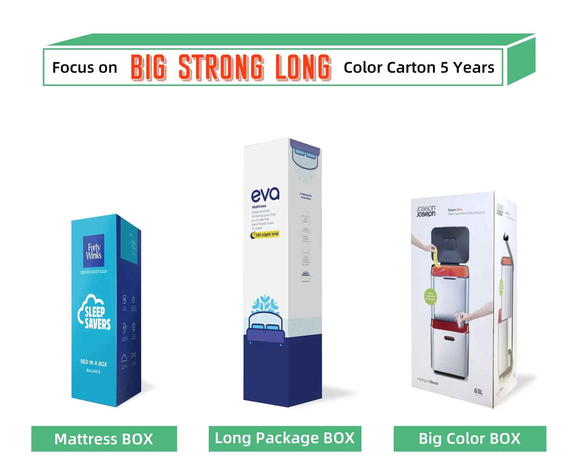 Large Corrugated Cardboard Boxes with Offset Logo Printing