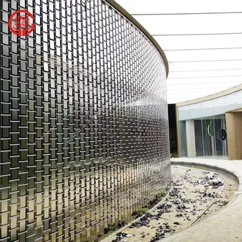 Aluminum Metal 3d Wall Facade Wind Facade Panel For Interior Outdoor ...