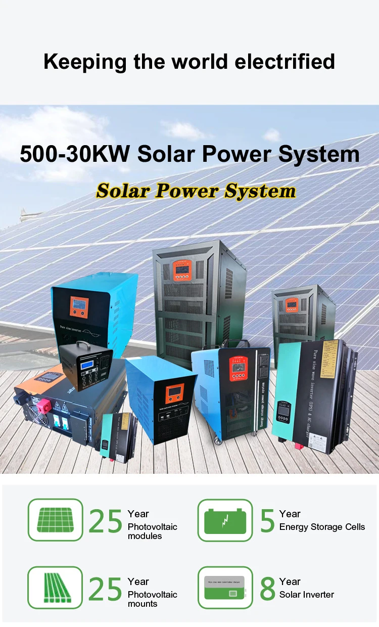 2000w Solar Power System 5000w Off-grid Household Silent Generator ...