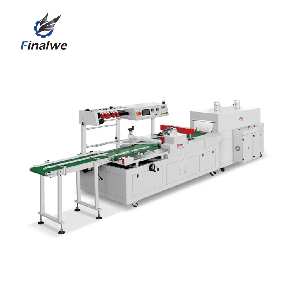 Finalwe 2024 Semi-auto Shrinking Film Wrapping Machine Automatic Heat ...
