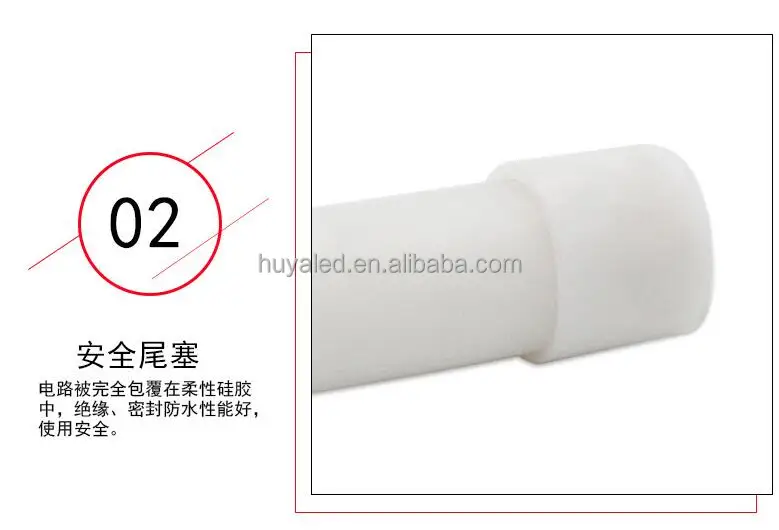 360 Degree Bright Round 360 Silicone Tube Led String Flexible Light ...