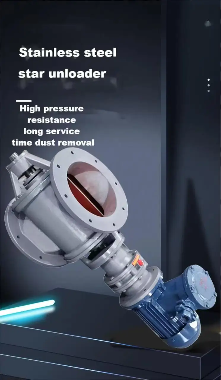 5l Patent Blow Through Airlock Valve Cyclone Air Lock Low Price Rotary ...