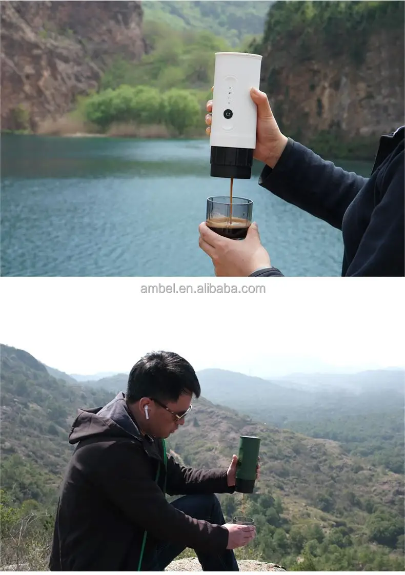 Rechargeable Portable Espresso Machine - Handheld Coffee Cup