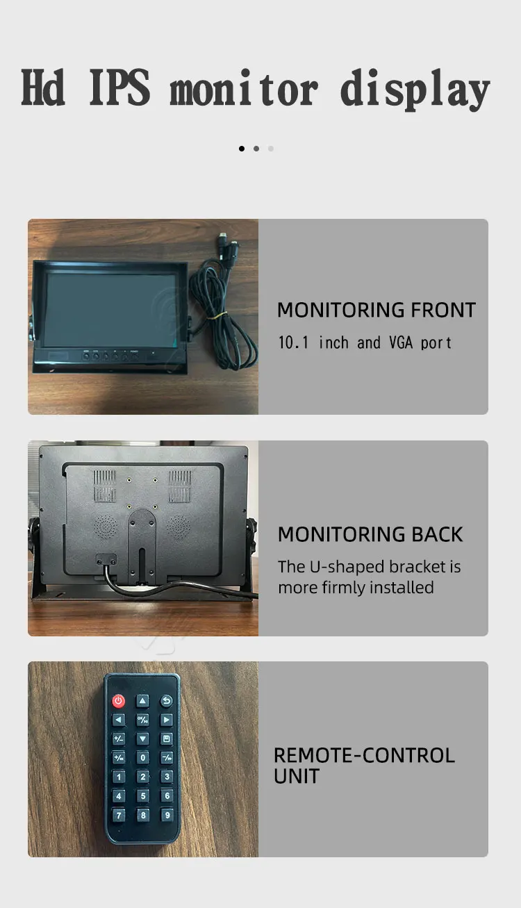 3d 360 Panoramic Surround View Camera System For Coach Or Bus With 10.1 ...