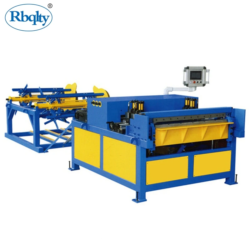Automatically 5 Line Hvac Duct Making Machine Auto Hvac Duct Production ...