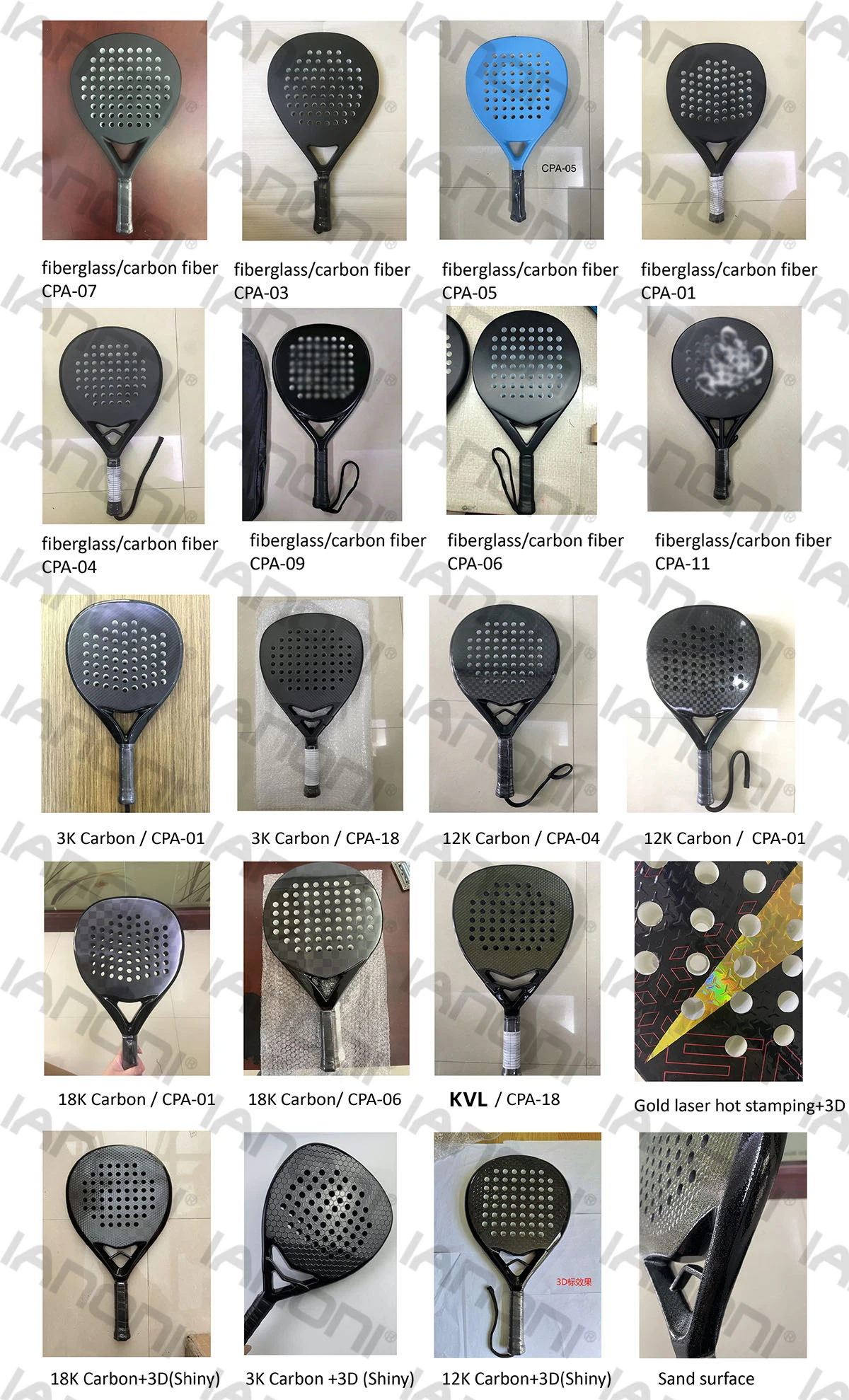 IANONI Sporting Pro Padel Racket - Precision Design for Advanced ...