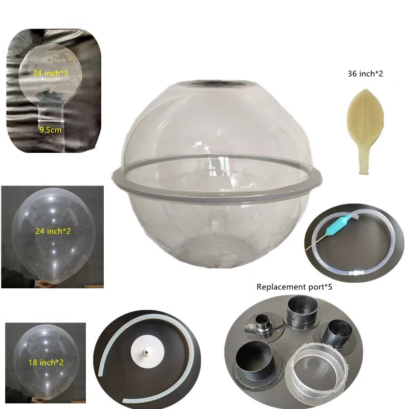 45cm Multi Port Balloon Stuffing Machine Includes 5 Expanders Made Of ...