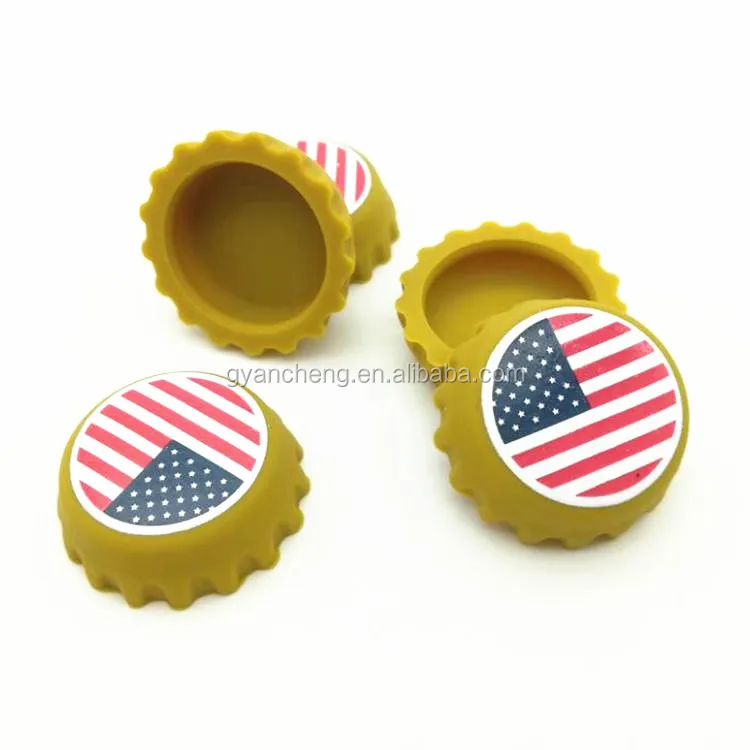 Custom Cleaning Caps Universal Bottle Glass Silicone Rubber Reusable ...