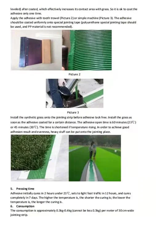 Synthetic Grass She Ets Flexibond 8265/8200 Polyurethane Adhesive Glue ...