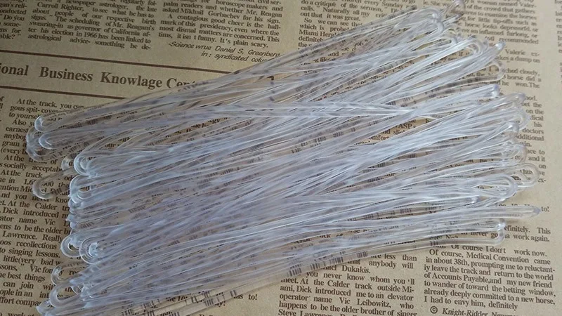 6 Inch Clear Plastic Luggage Tag Worm Loops Pvc Tag Holder Luggage ...