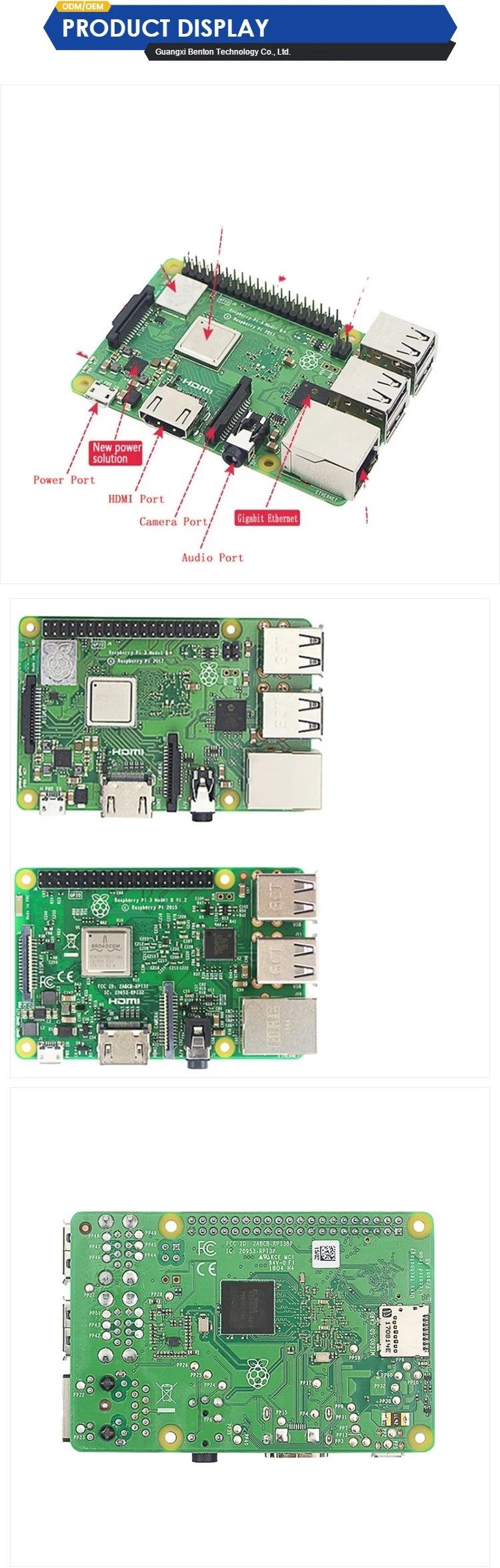 Stock Raspberry Pi 3 Model B+ B Plus Rs E14 Version Broadcom 1.4ghz ...