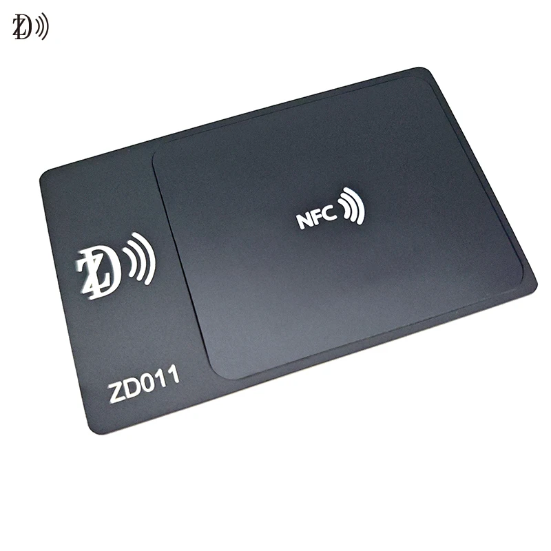 Luxury Metal Nfc Card Rfid Card Laser Printing 13.56mhz Ntag213 Gold ...