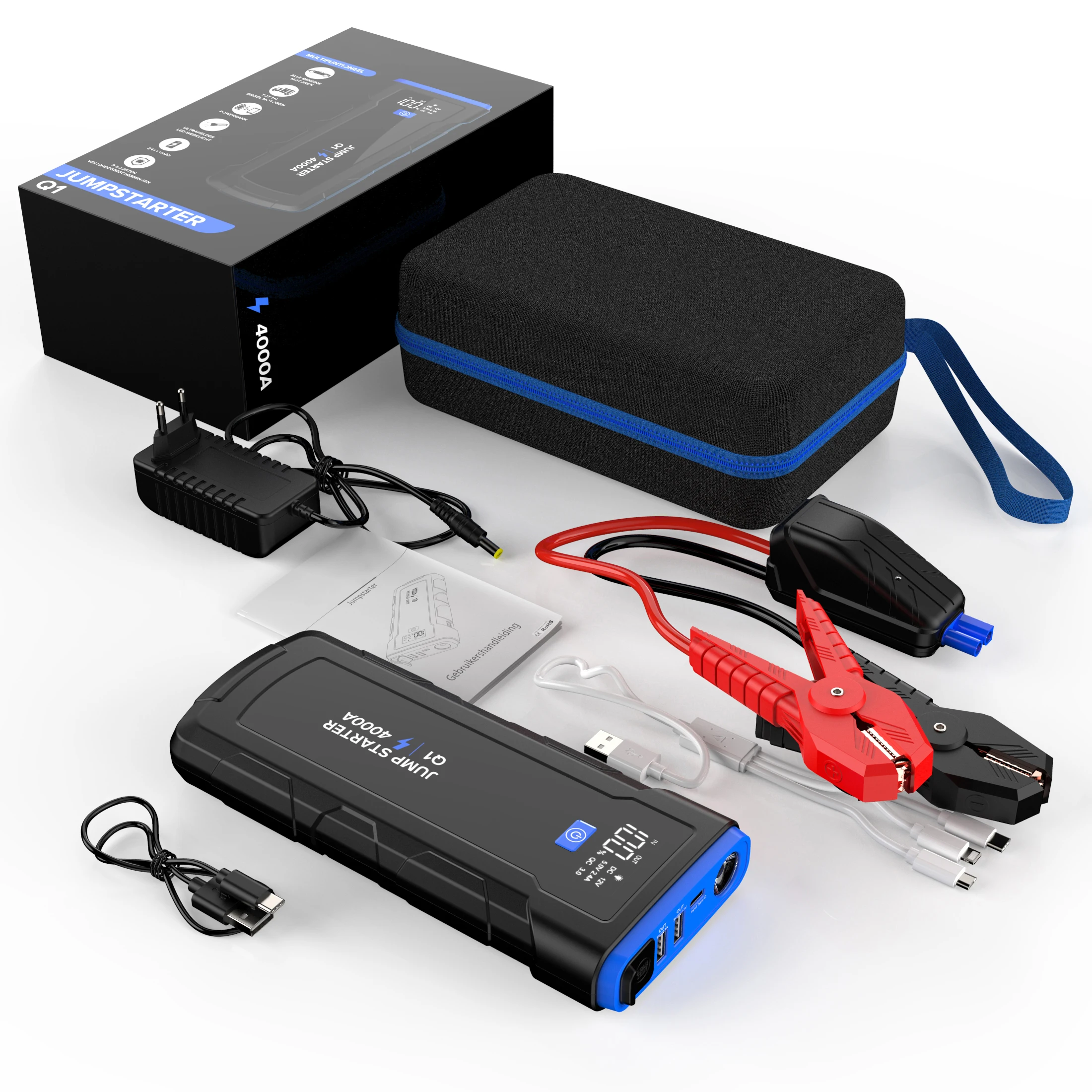 Alibaba.com: Duralast 24000mAh 4000A Jump Starter with Power Bank ...