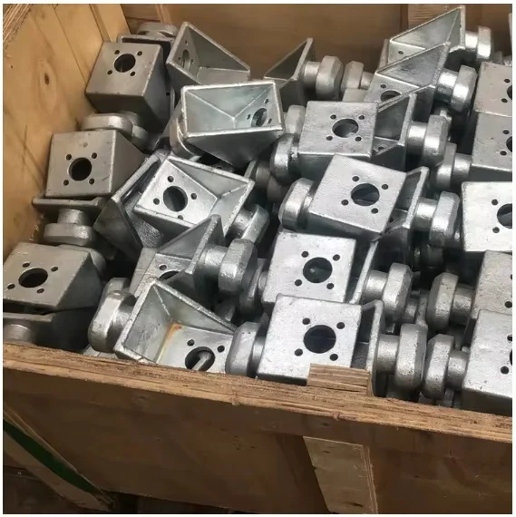 Galvanized Steel Container Lashing Parts Corner Lock Side Twist Lock ...